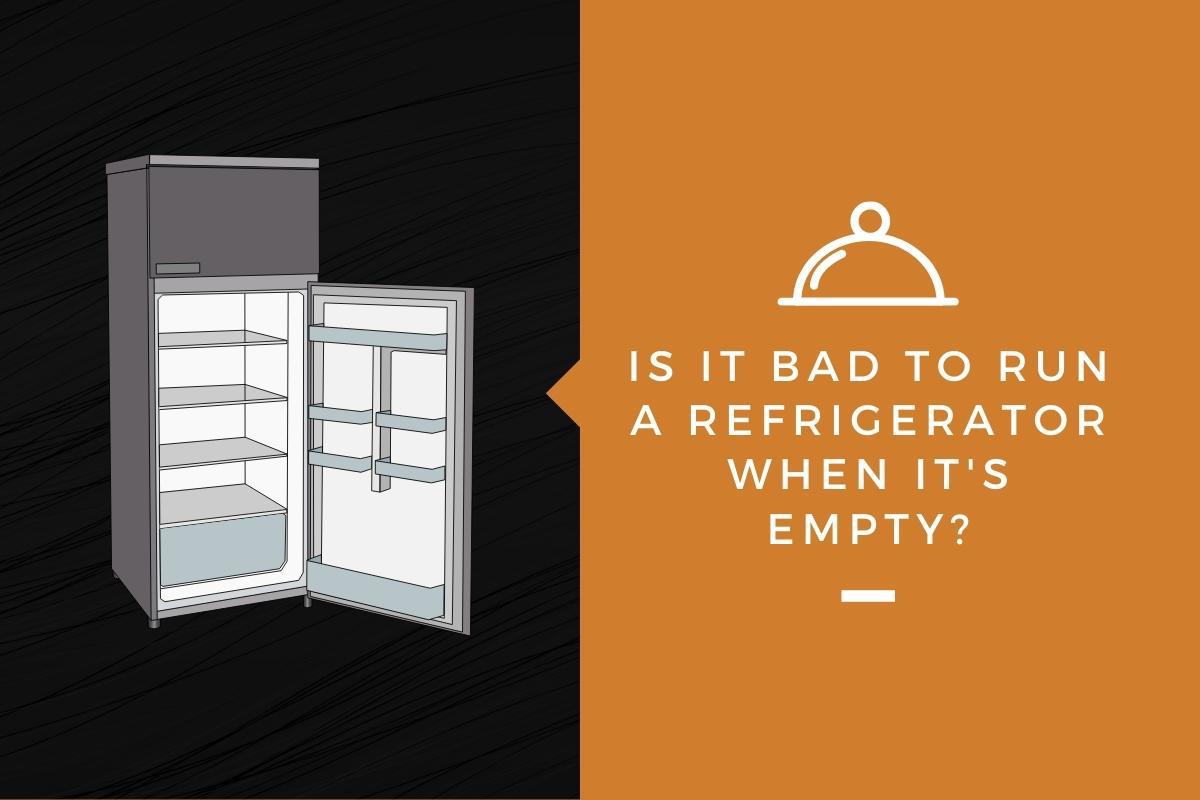 Is it OK to run an empty freezer?