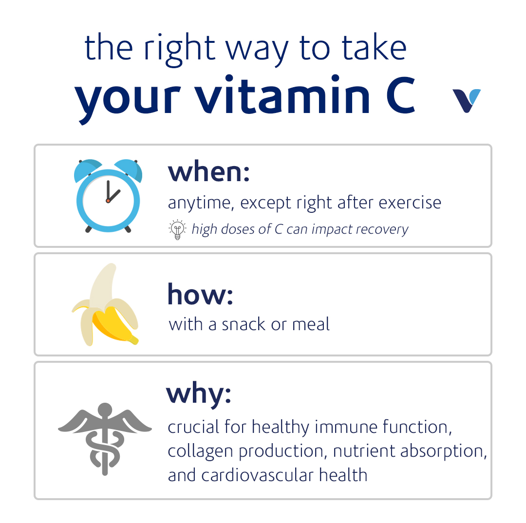 Is it OK to take vitamin C at night?