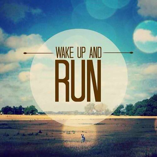 Is it OK to wake up and go for a run?