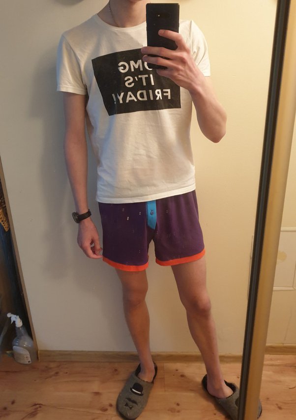 Is it OK to wear gym shorts in public?