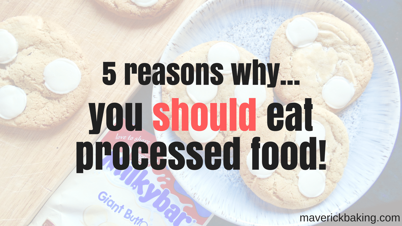 Is it okay to-eat processed food sometimes?