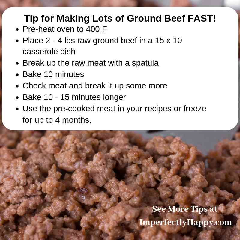 Is it safe to cook ground beef in the oven?