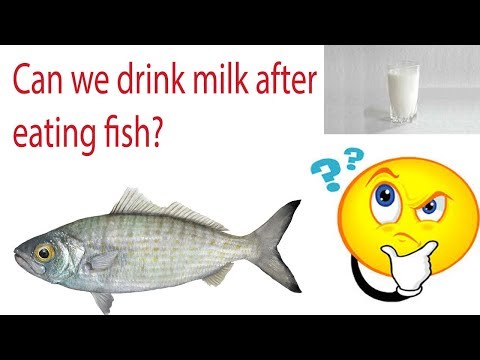 Is it safe to eat fish and buttermilk after eating meat?