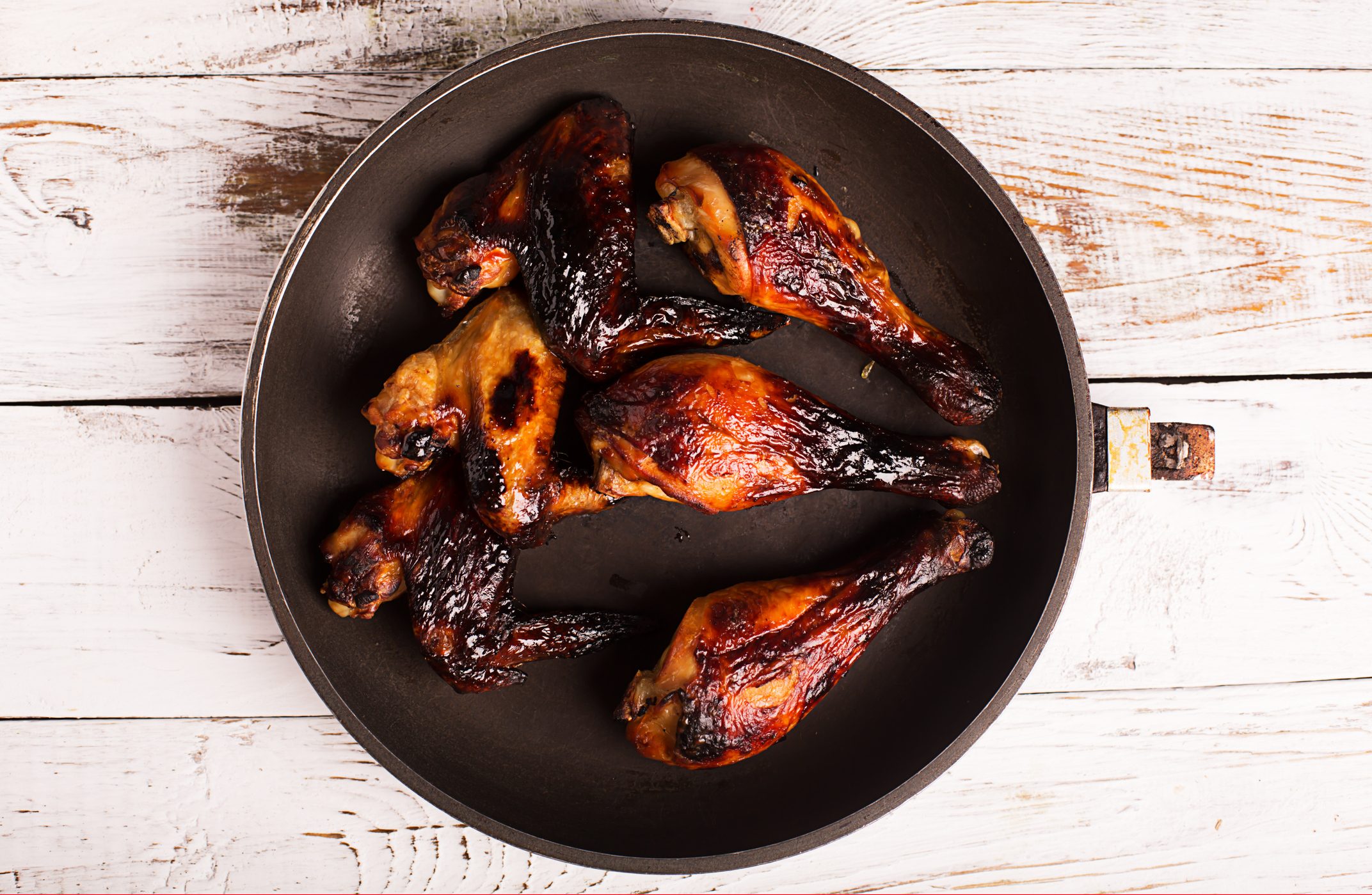 Is it safe to eat overcooked chicken?