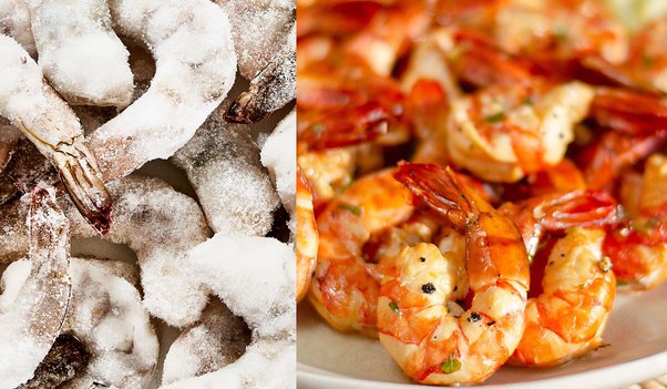 Is it safe to eat year old frozen shrimp?