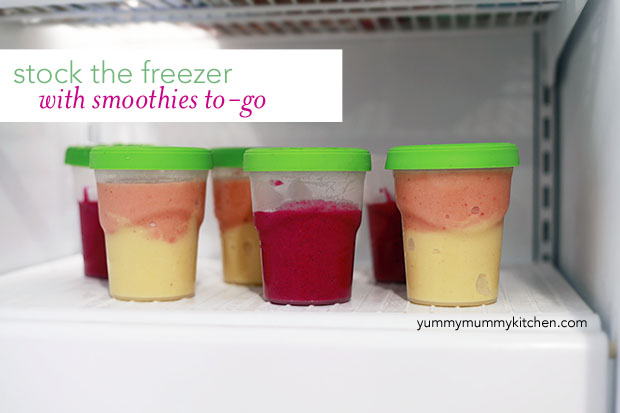 Is it safe to freeze a smoothie?
