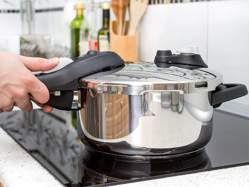 Is it safe to pressure cook food?