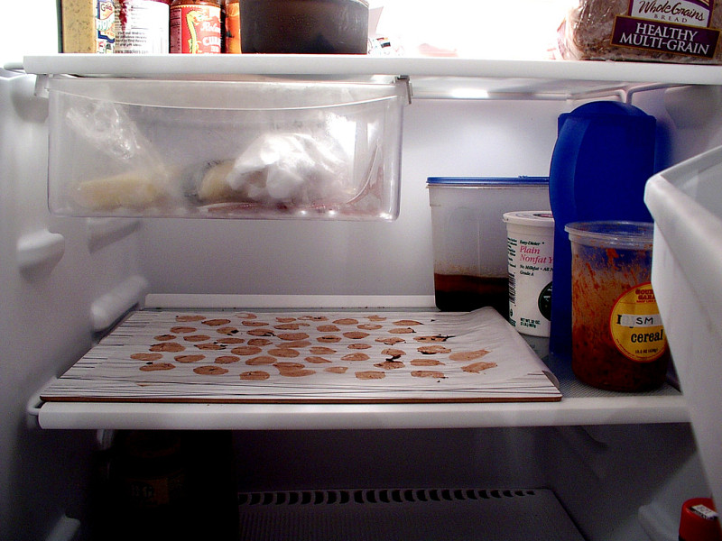 Is it safe to put uncovered food in the fridge?