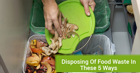 Is it safe to throw out leftover food?