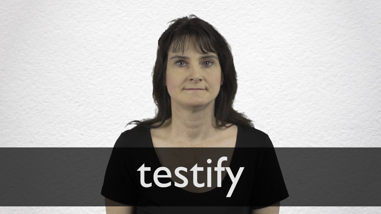 Is it testify to or testify of?