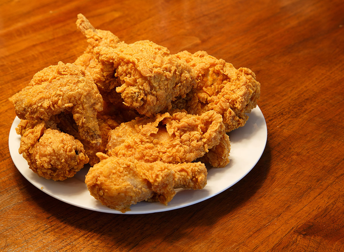 Is it unhealthy to fry chicken?