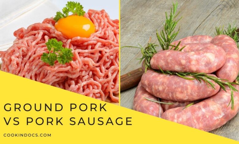 Is Italian sausage the same as ground pork?