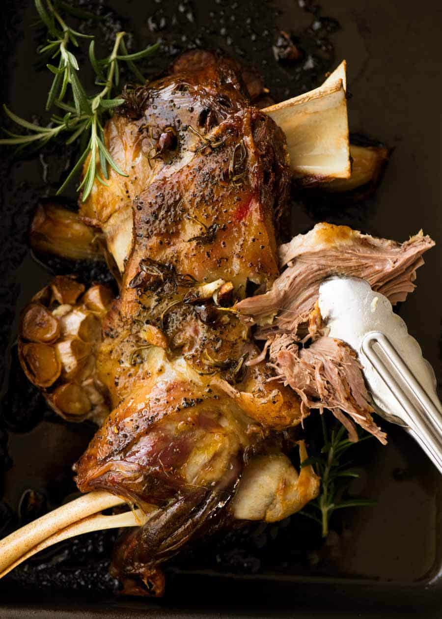 Is lamb leg or shoulder better for slow cooking?