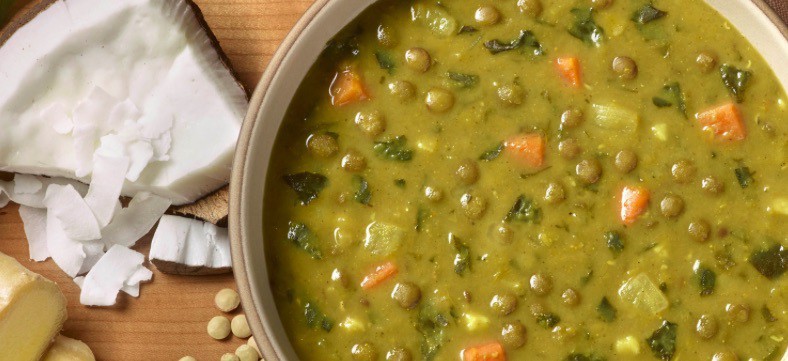 Is lentil soup high in iron?