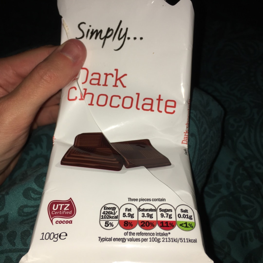 Is Lidl simply dark chocolate vegan?