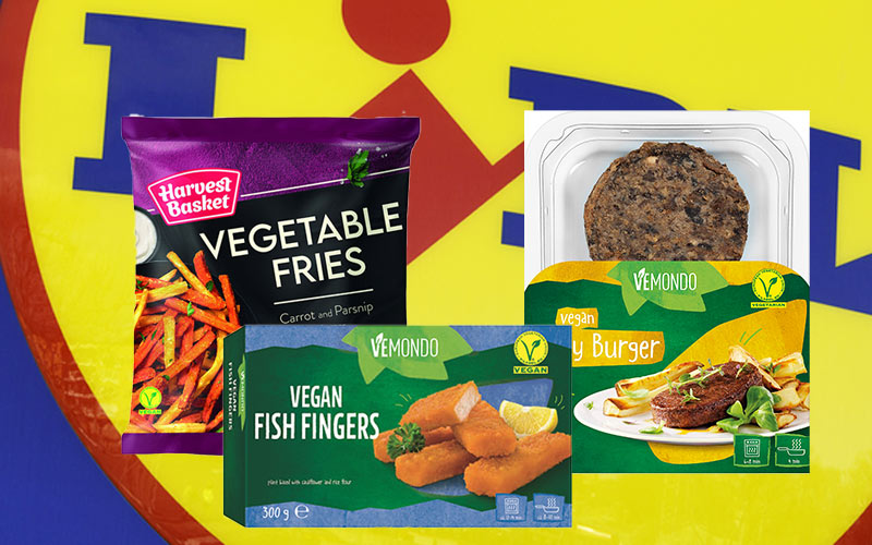 Is Lidl’s vegan range vegan?