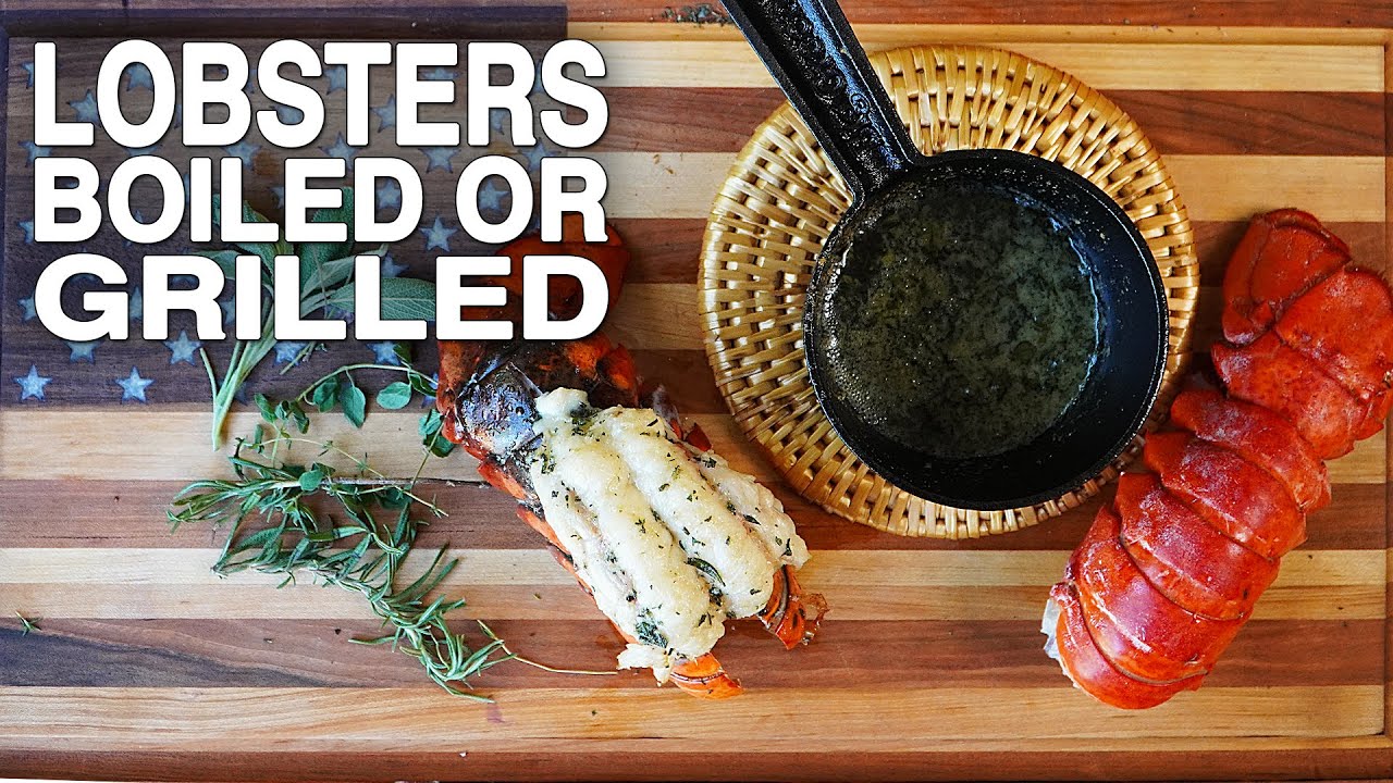 Is lobster better steamed or grilled?