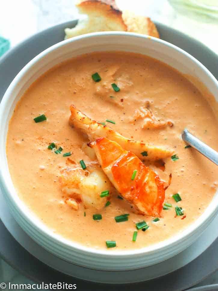 Is lobster bisque an entree?