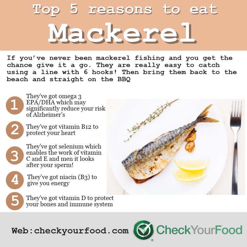 Is mackerel fish healthy to eat?