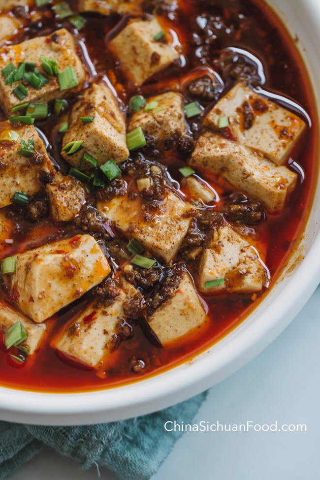 Is mapo tofu high calories?