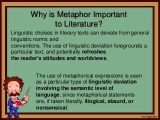 Is metaphor part of semantics?