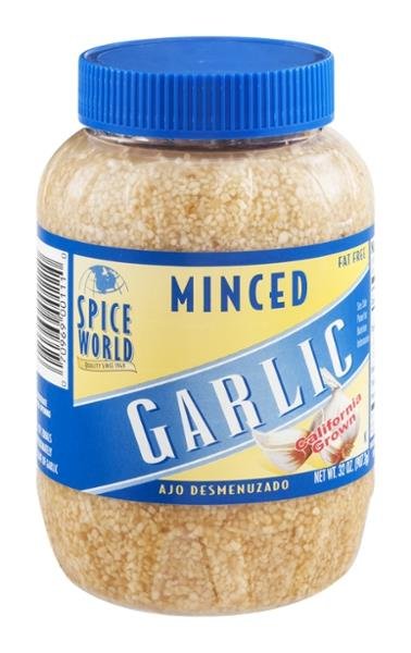 Is minced garlic in a jar cooked?