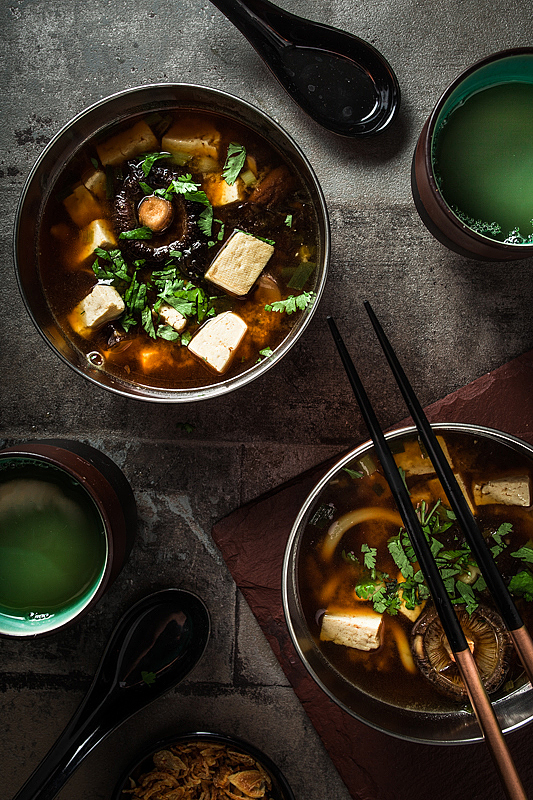 Is miso soup part of a liquid diet?