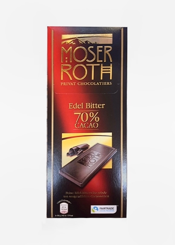 Is Moser Roth chocolate vegan?