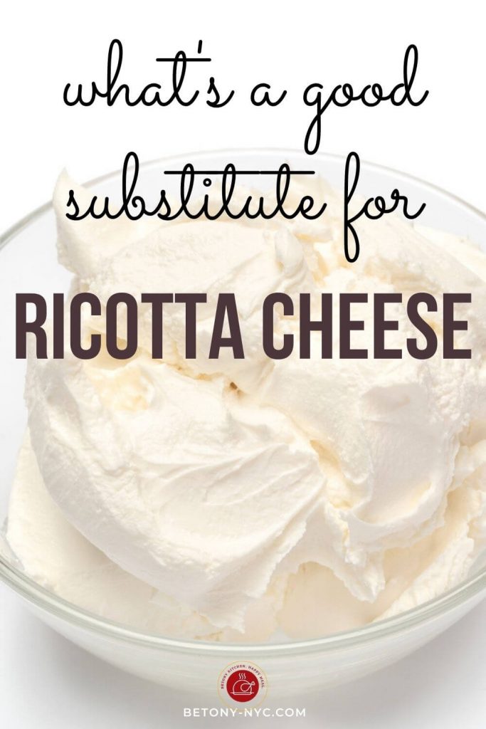 Is mozzarella a good substitute for ricotta?