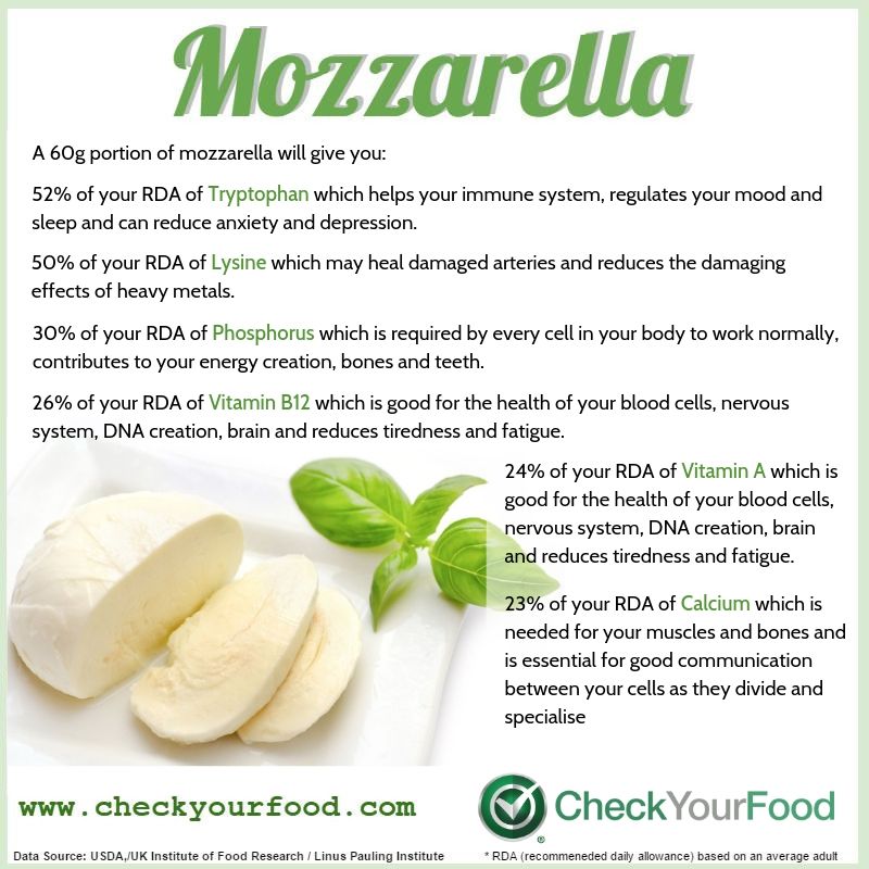 Is mozzarella cheese good for bones?
