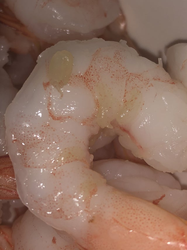 Is mushy shrimp safe to eat?