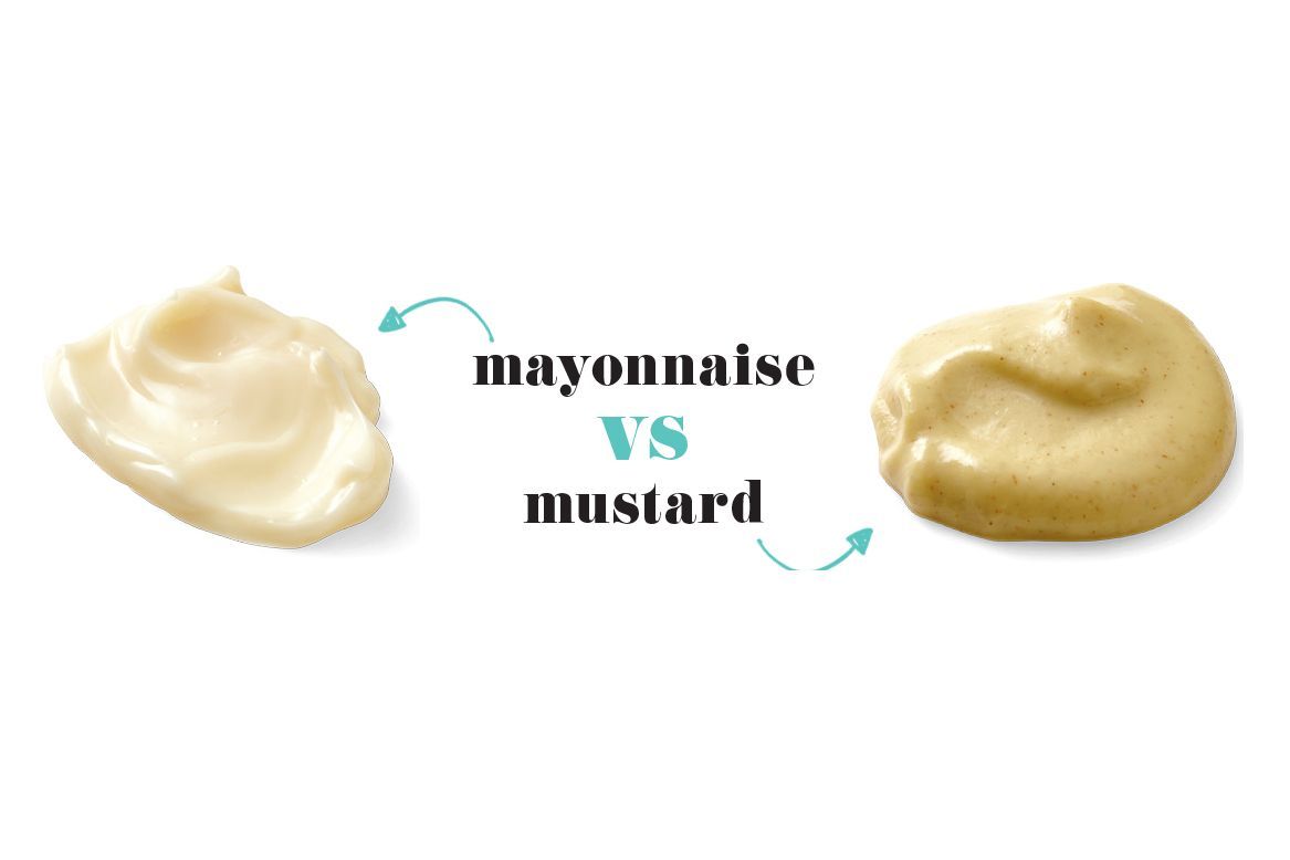 Is mustard and mayonnaise the same thing?