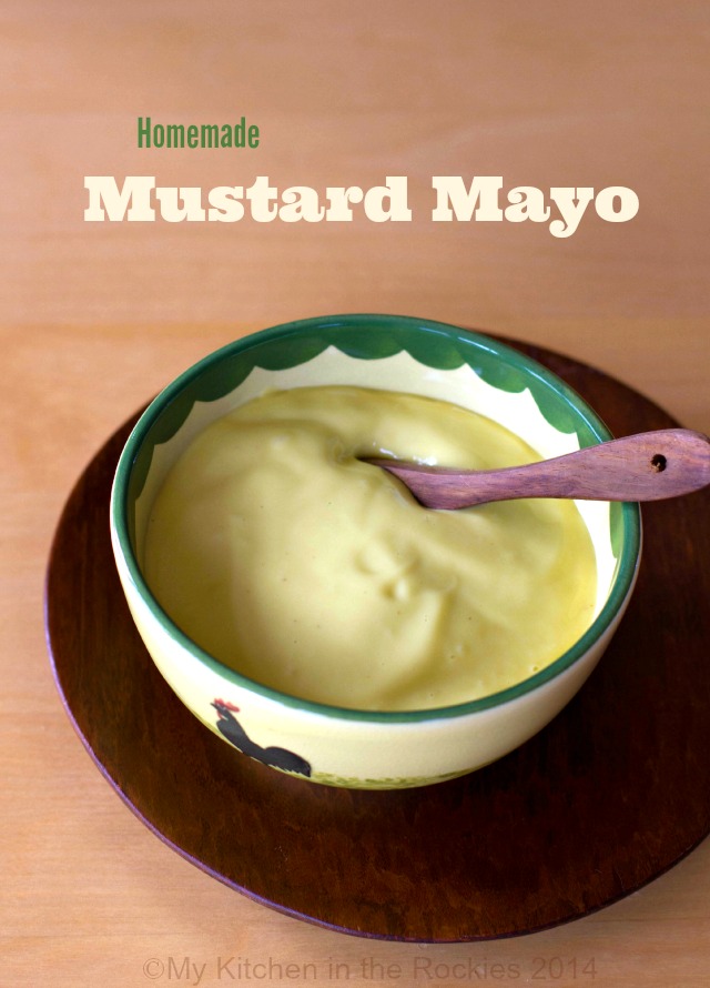Is mustard made out of mayonnaise?