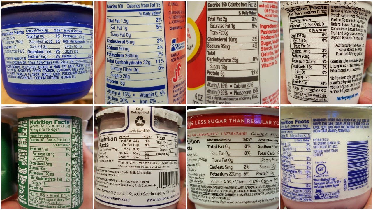 Is no fat yoghurt healthy?