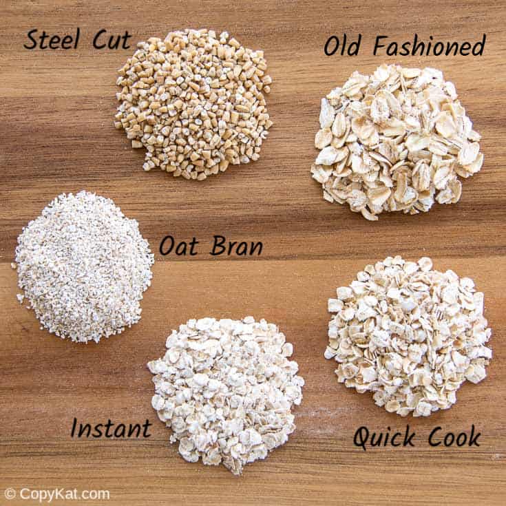 Is oat bran the same as steel cut oatmeal?