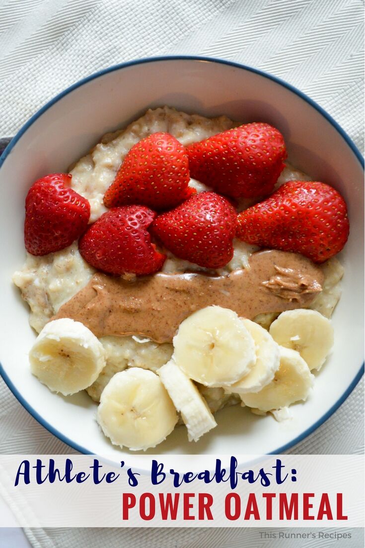 Is oatmeal a good breakfast for runners?