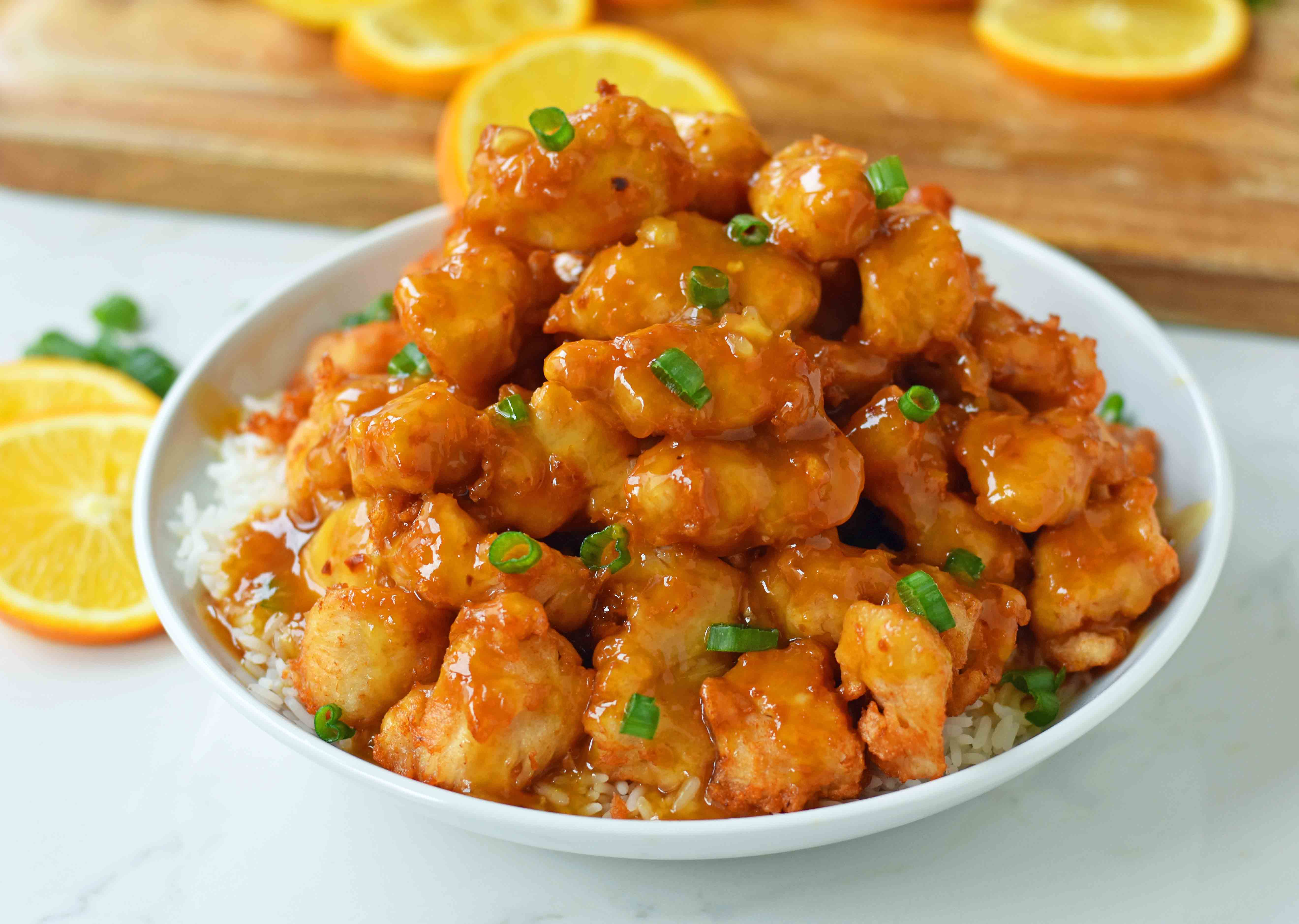 Is orange chicken actually Chinese?