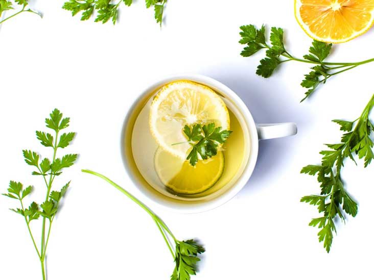 Is parsley tea good for liver cleansing?