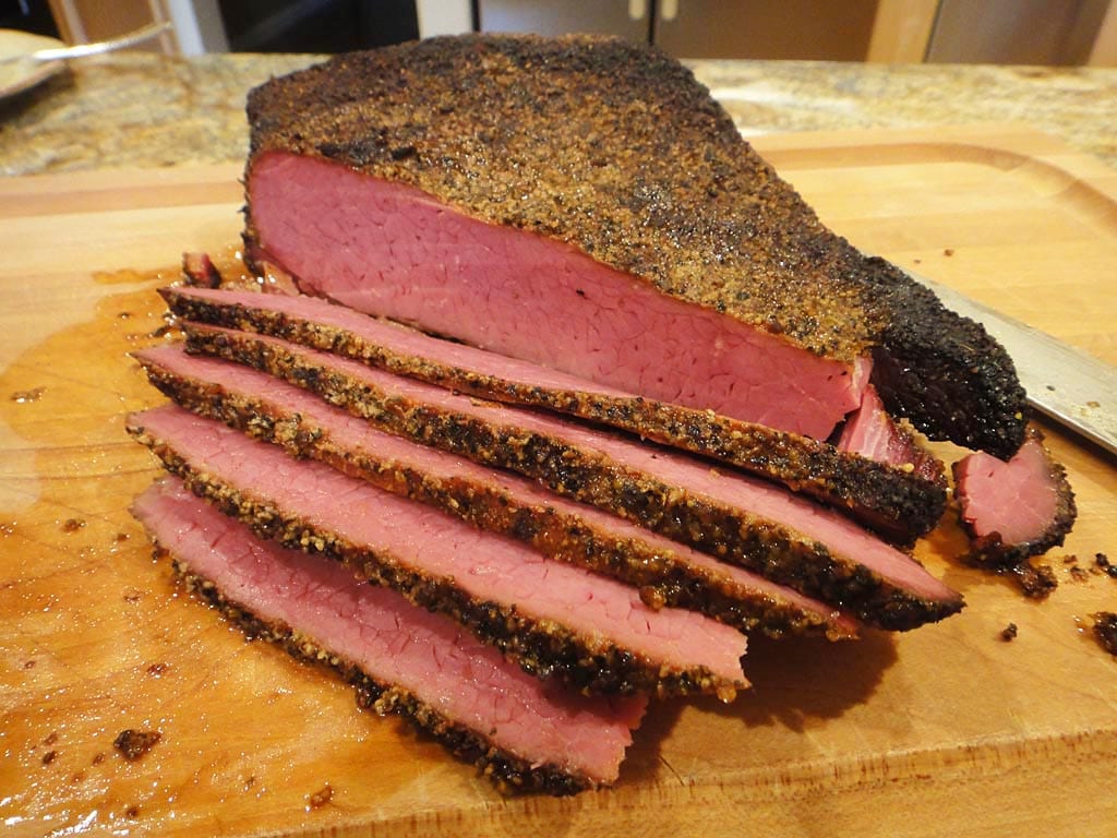 Is pastrami just smoked corned beef?