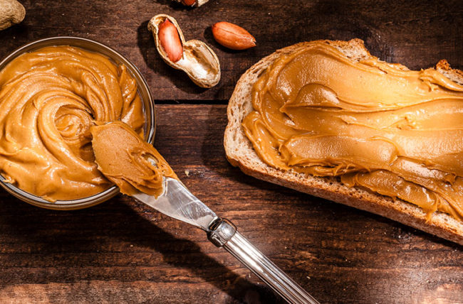 Is peanut butter good for someone with high cholesterol?