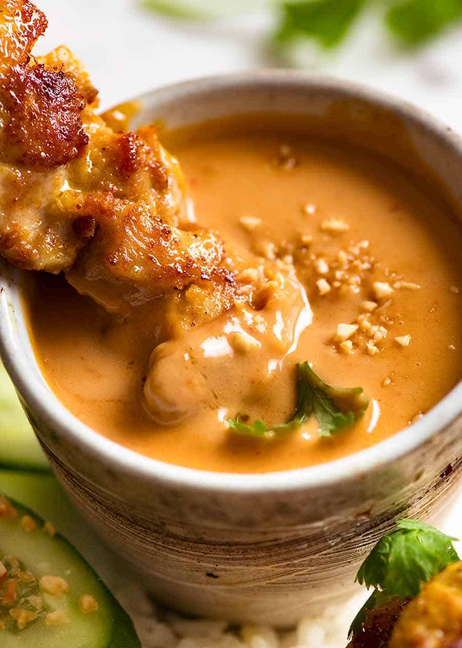 Is peanut sauce the same as satay?