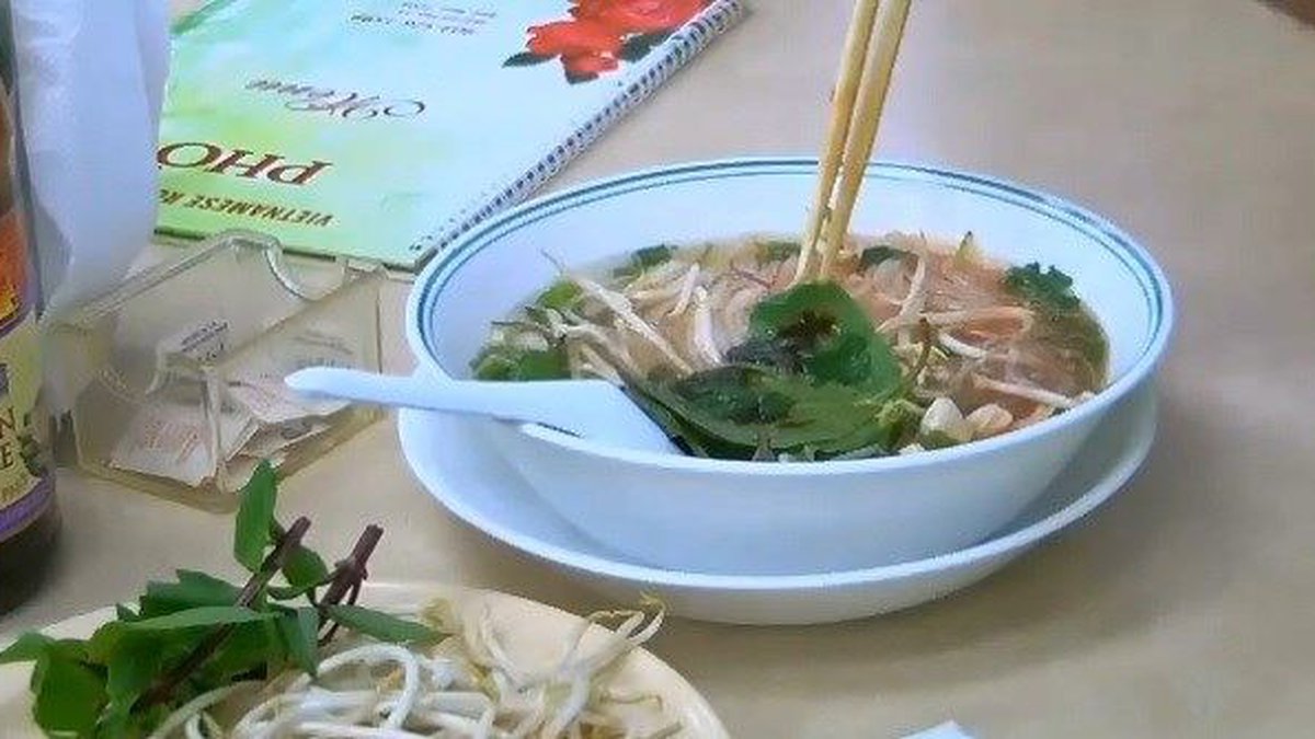 Is pho good for being sick?