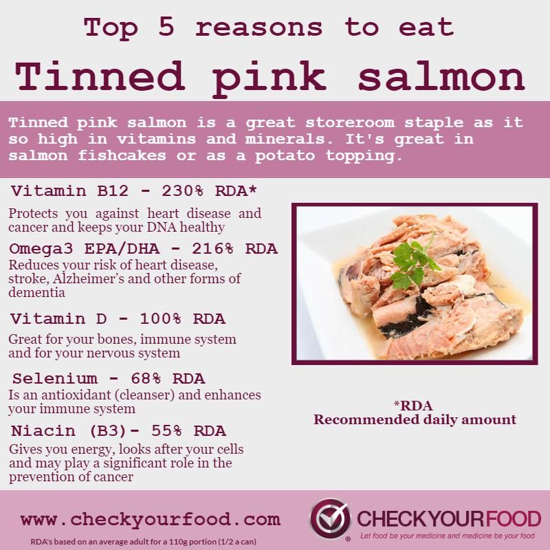 Is pink salmon good for the body?