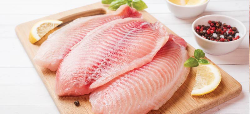 Is pink tilapia safe to eat?