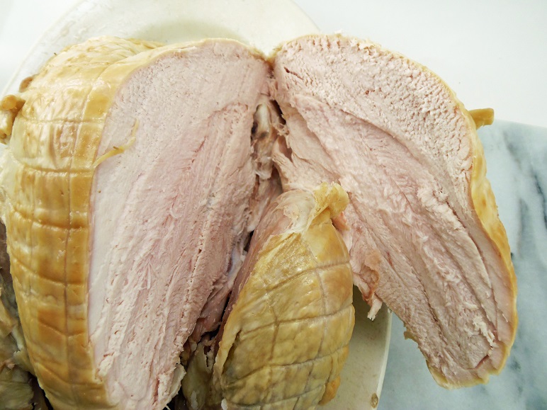 Is pink turkey meat safe to eat?
