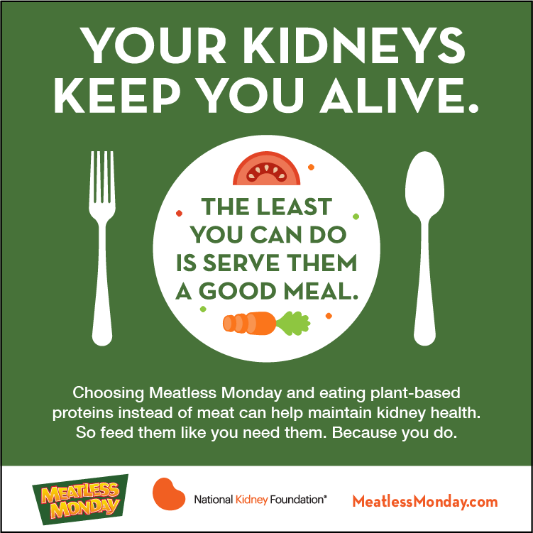 Is plant-based meat good for kidney disease?