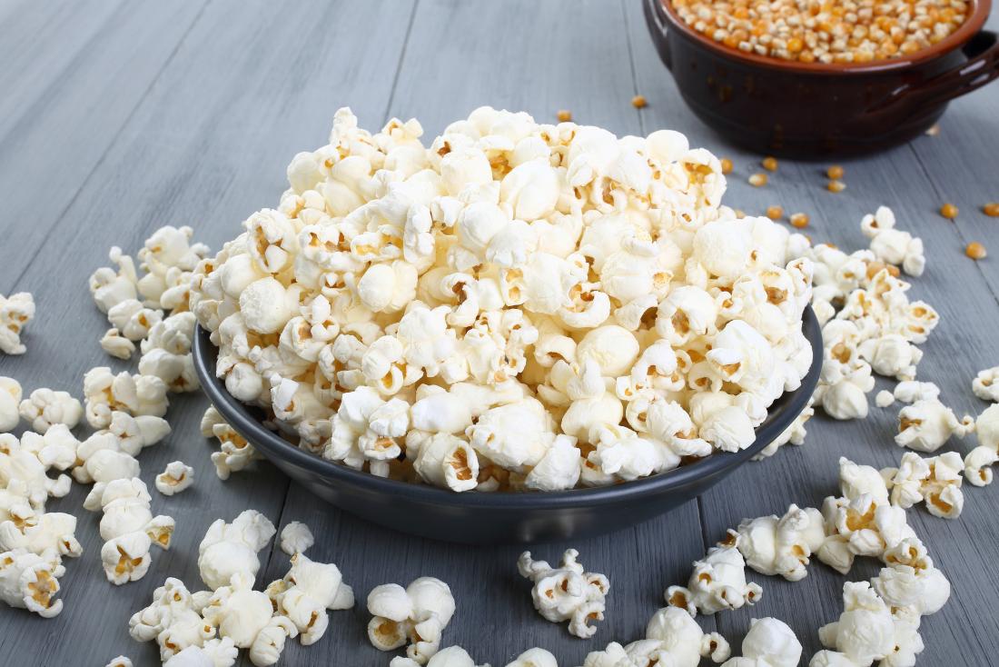 Is popcorn a junk or healthy food?