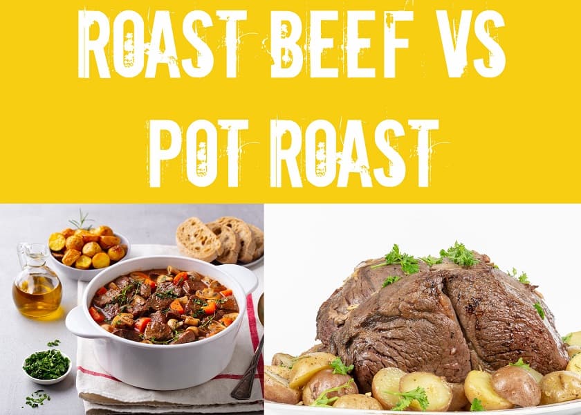 Is pot roast the same as roast beef?