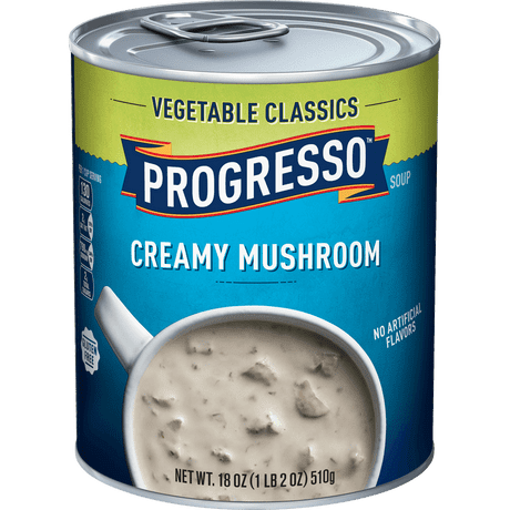 Is Progresso mushroom soup gluten-free?