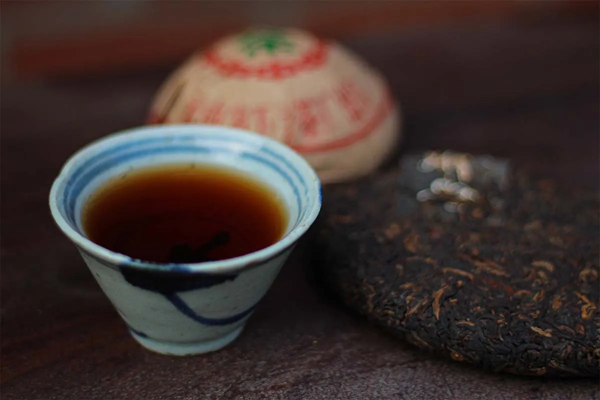 Is PuErh Tea supposed to smell like fish?